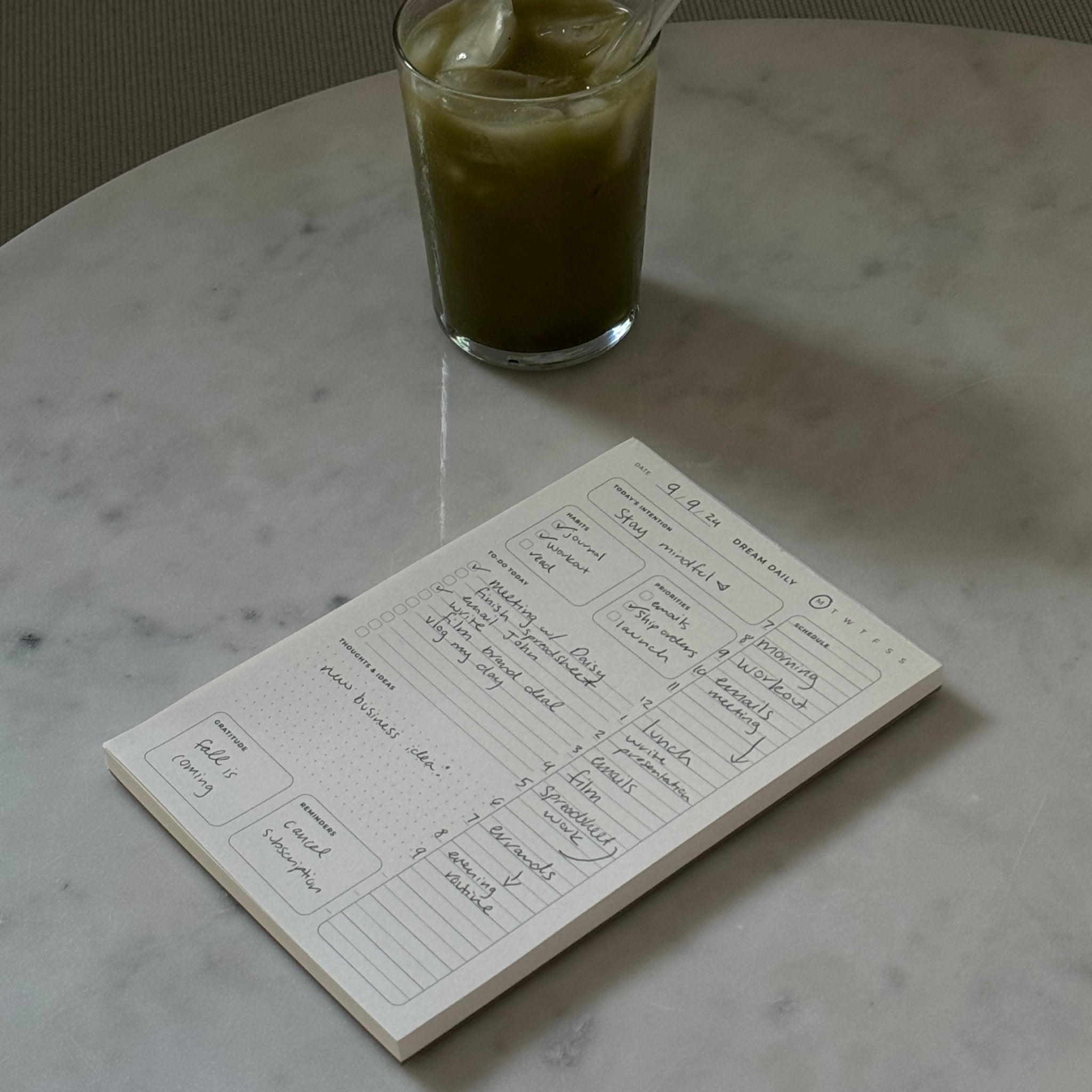 The Daily Notepad – Dream Daily